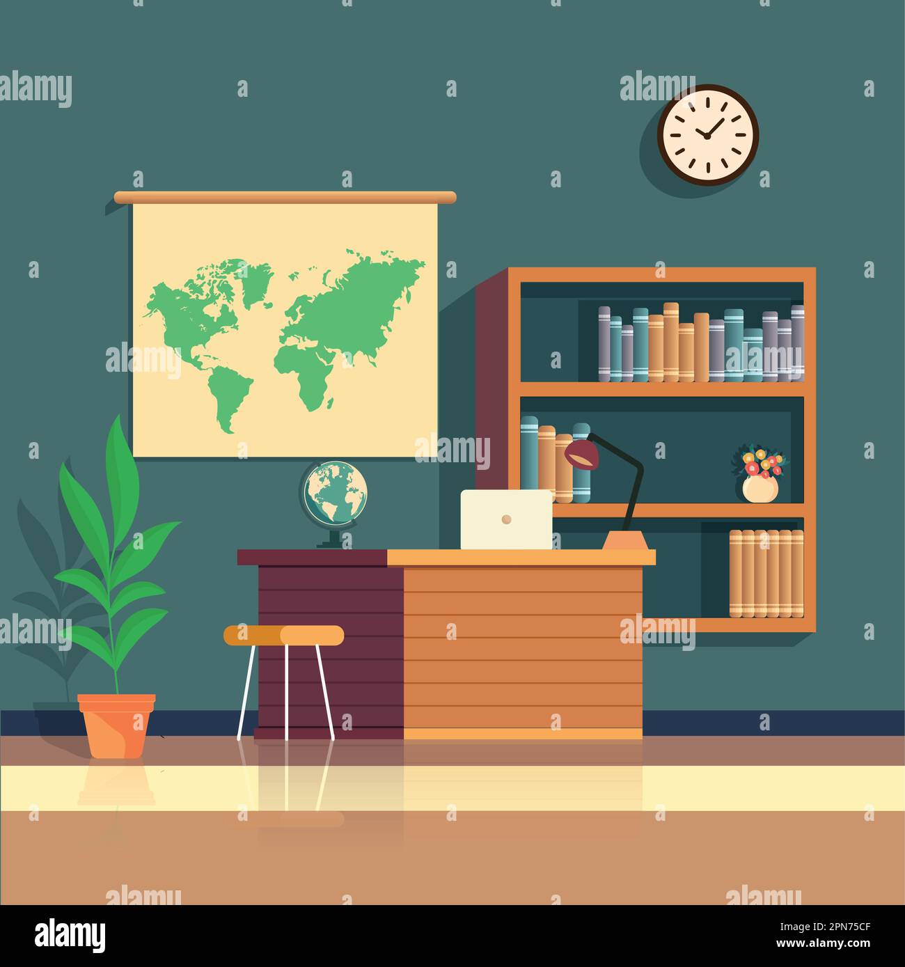 Stand with teachers Stock Vector Images - Alamy