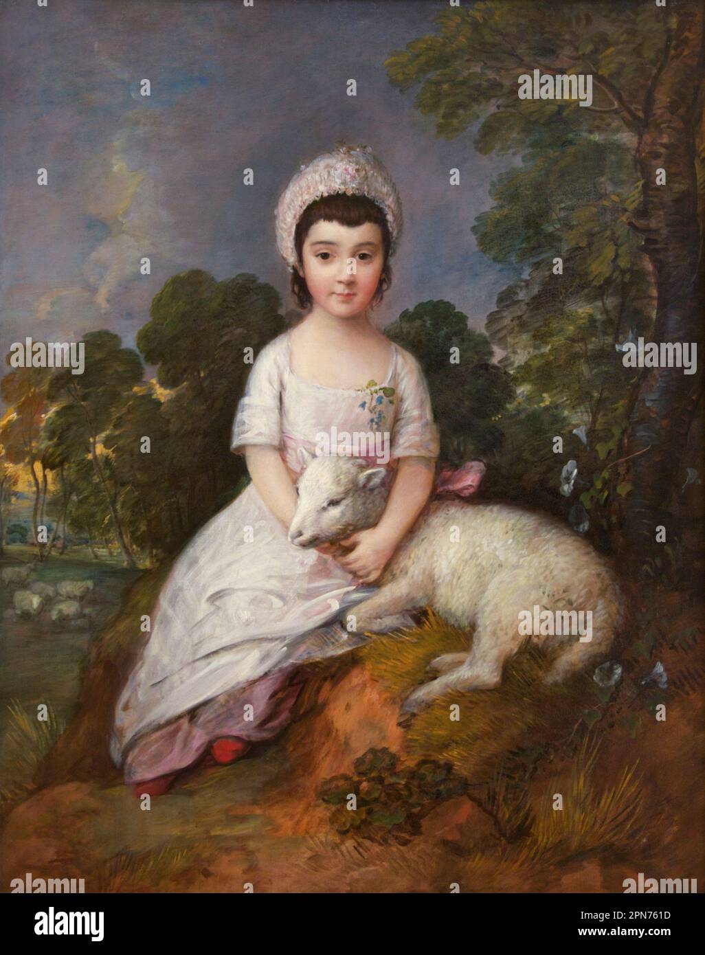 Miss Isabella Franks, Thomas Gainsborough, 1775, City Art Gallery ...