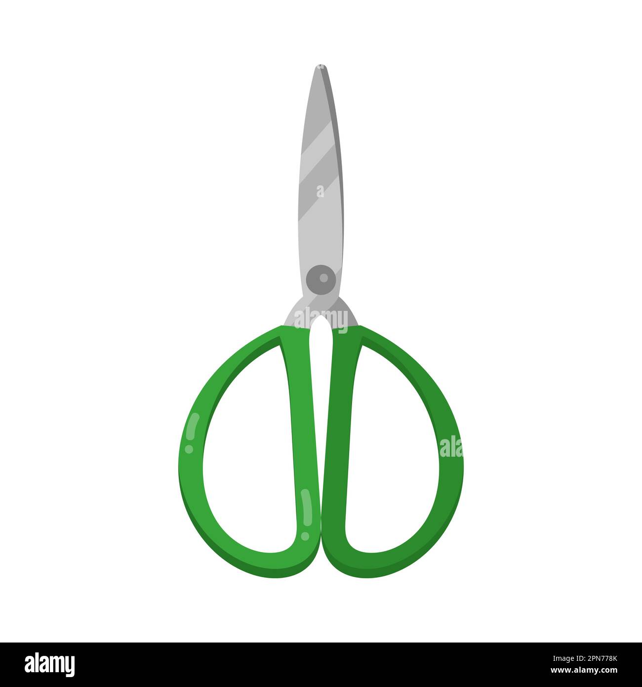 Scissors closed Stock Vector Images - Alamy
