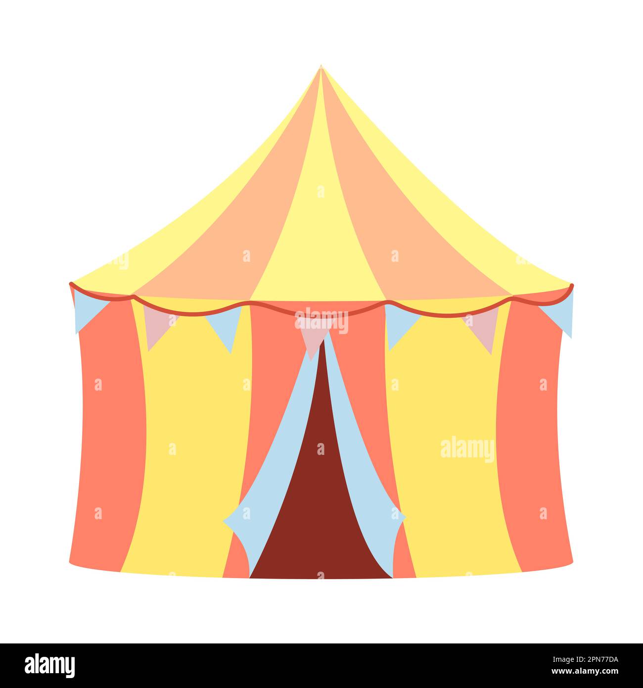 Funny circus animals doing tricks cartoon illustration set Stock Vector ...