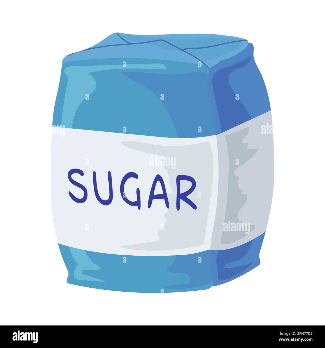 Granulated sugar bag Stock Vector Images - Alamy