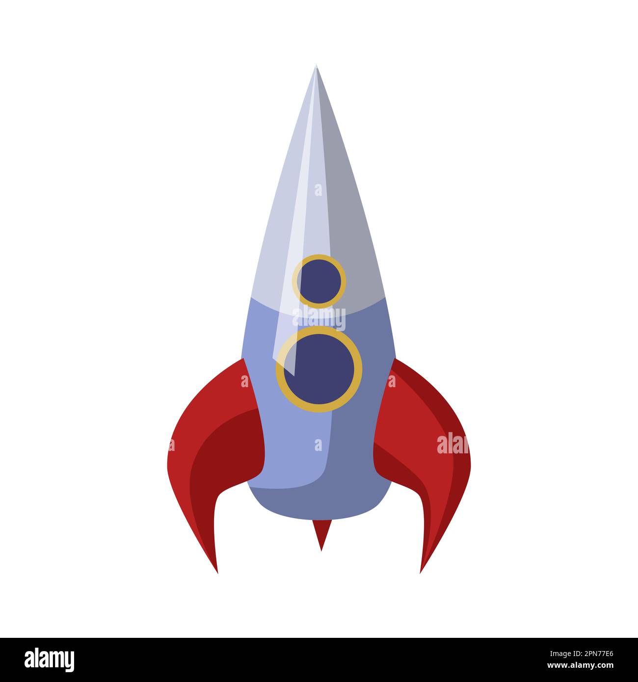 Colorful rocket toy for kids vector illustration Stock Vector Image ...