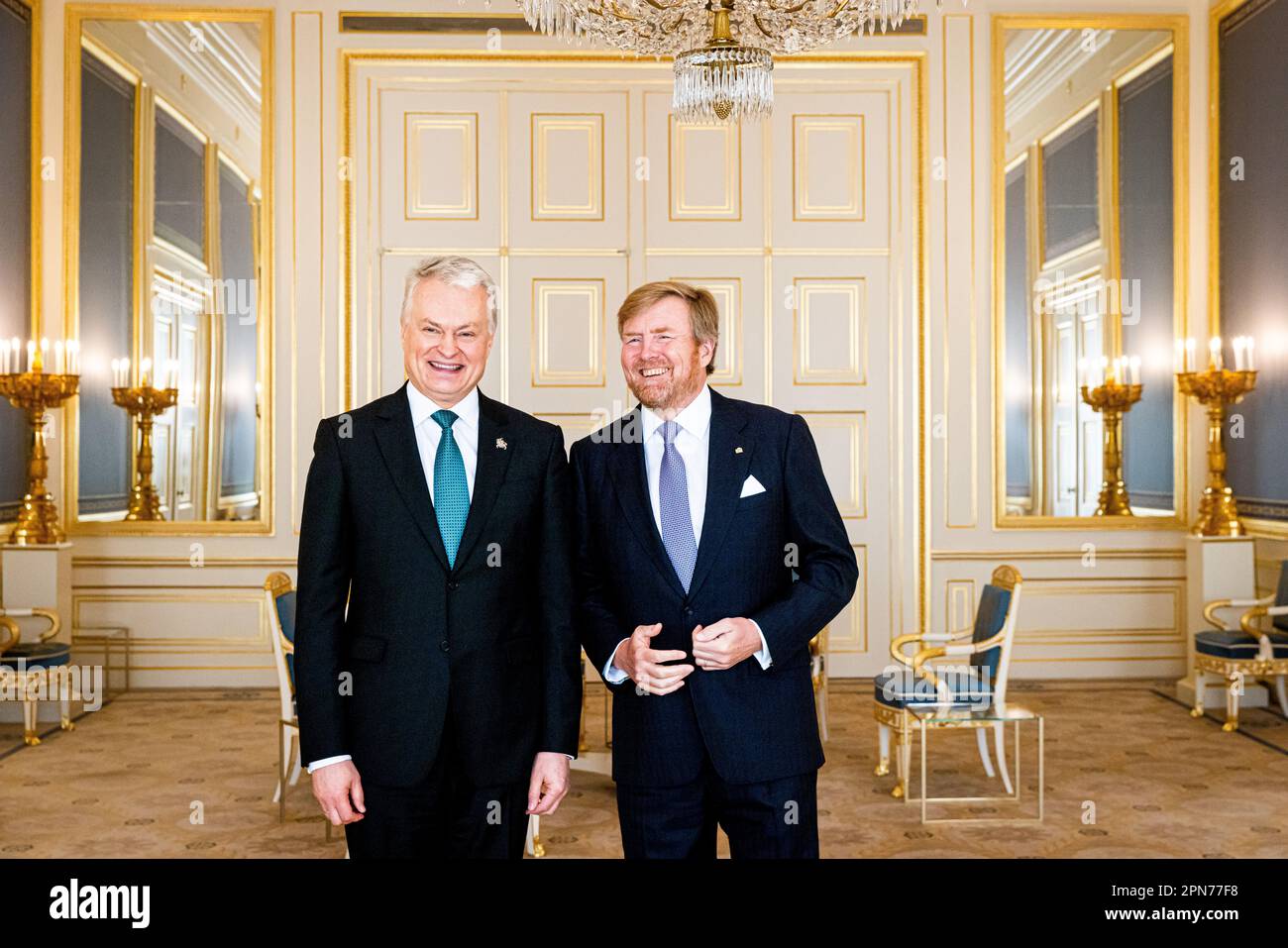 The Hague, Netherlands. 17th Apr, 2023. THE HAGUE - King Willem ...
