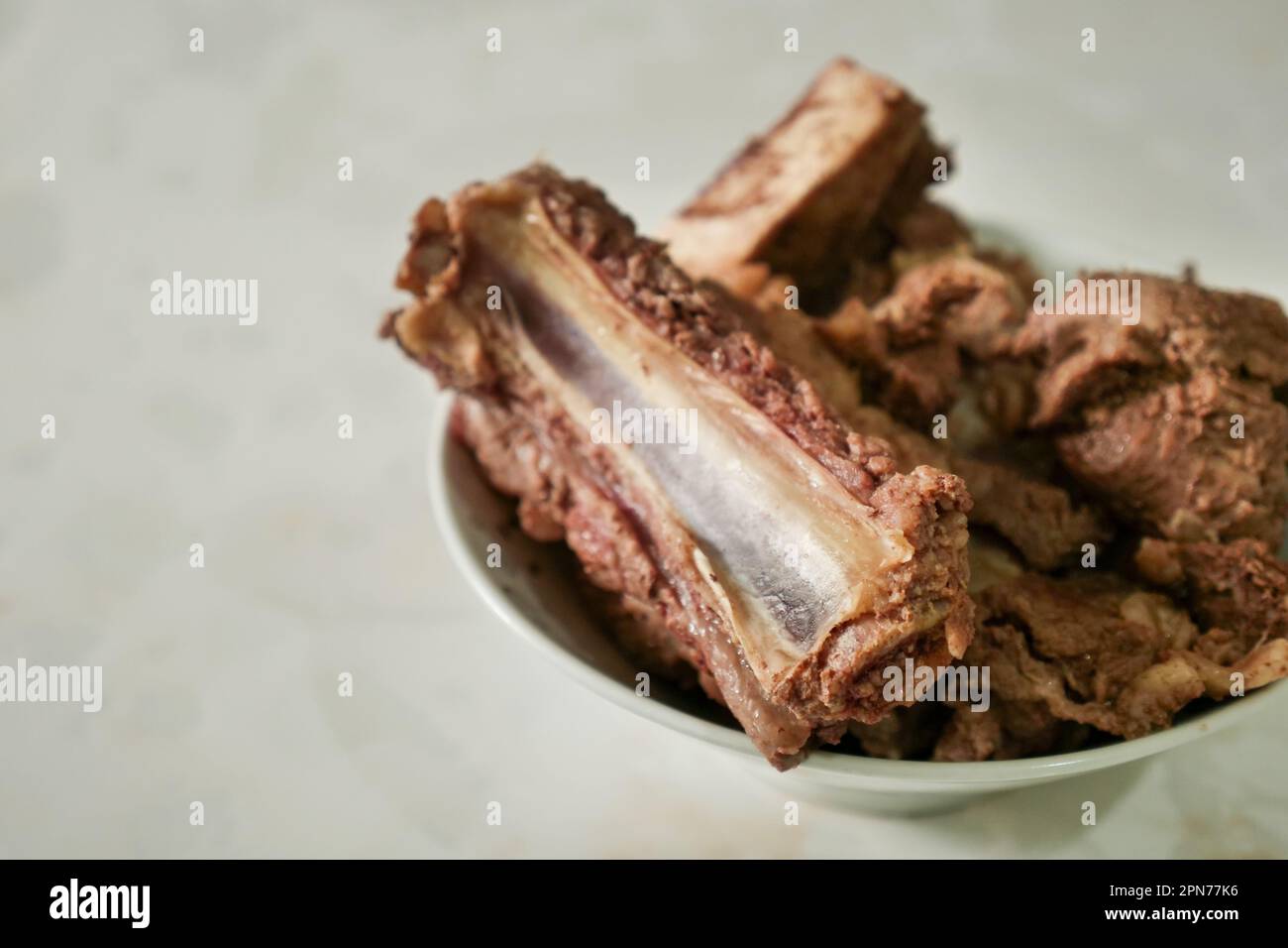 A Plate of Fresh Boiled Beef, Boiled Beef, Boiled Beef with Hot and ...