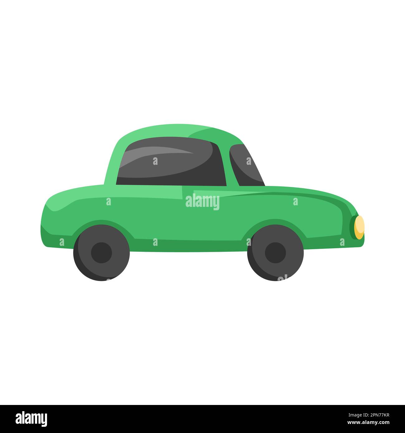 Green car toy for kids vector illustration Stock Vector Image & Art - Alamy