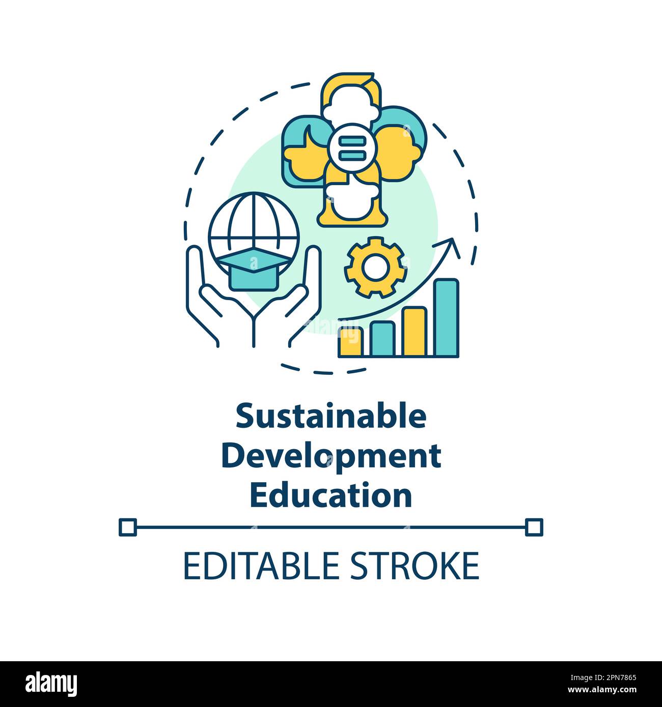 Sustainable development education concept icon Stock Vector Image & Art ... Sustainable development education concept icon Stock Vector Image & Art ...