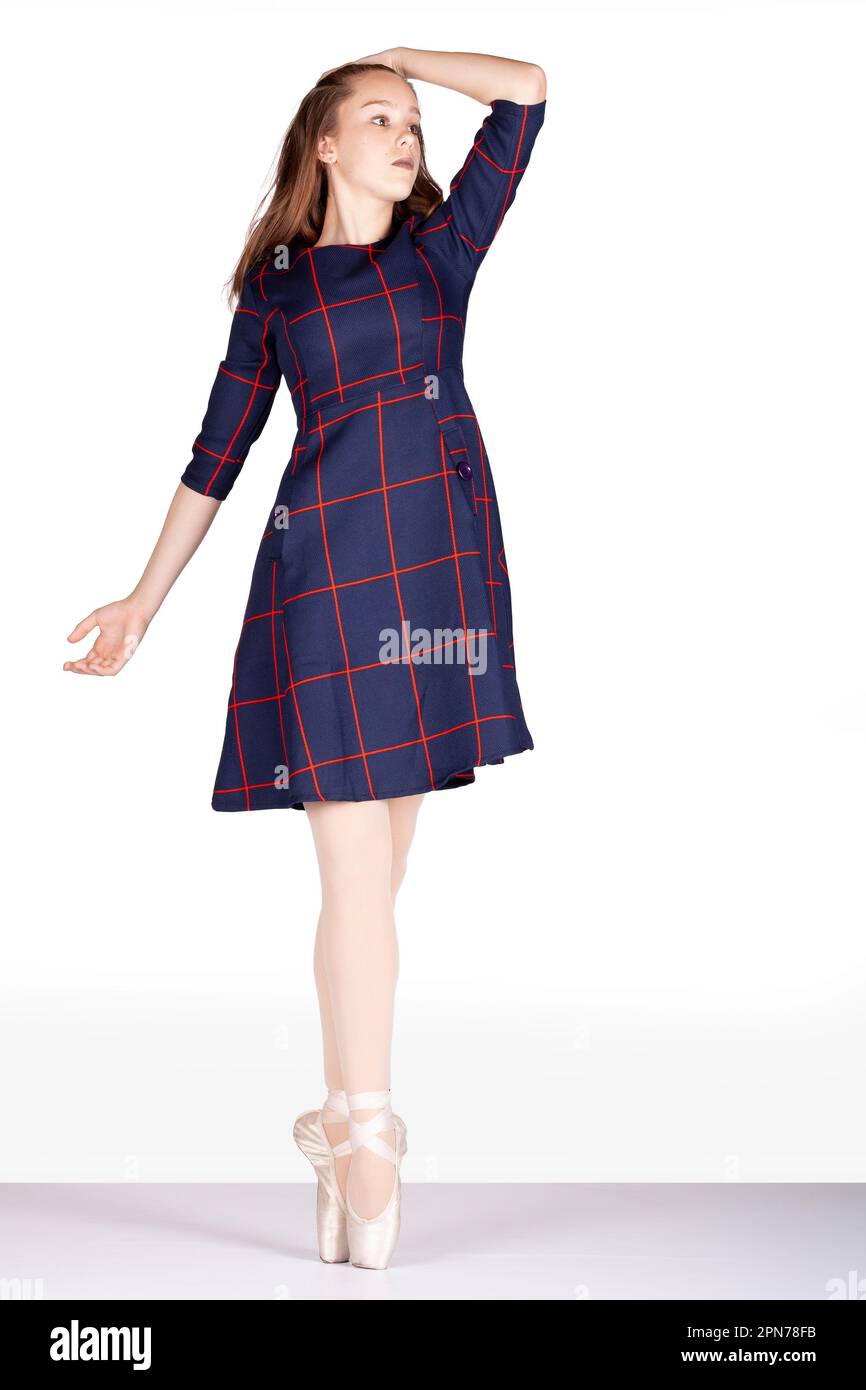 En Pointe first position walking right hand on head and behind Metaphor ...