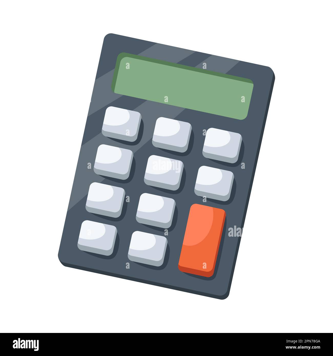Calcuator for math classes vector illustration Stock Vector Image & Art ...
