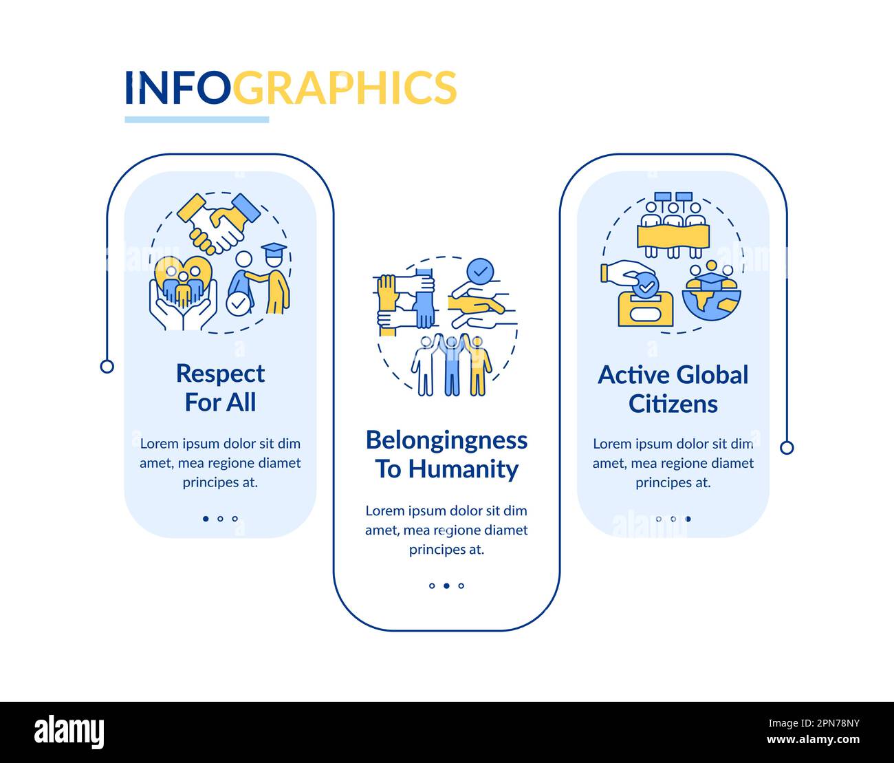 GCED goals rectangle infographic template Stock Vector Image & Art - Alamy