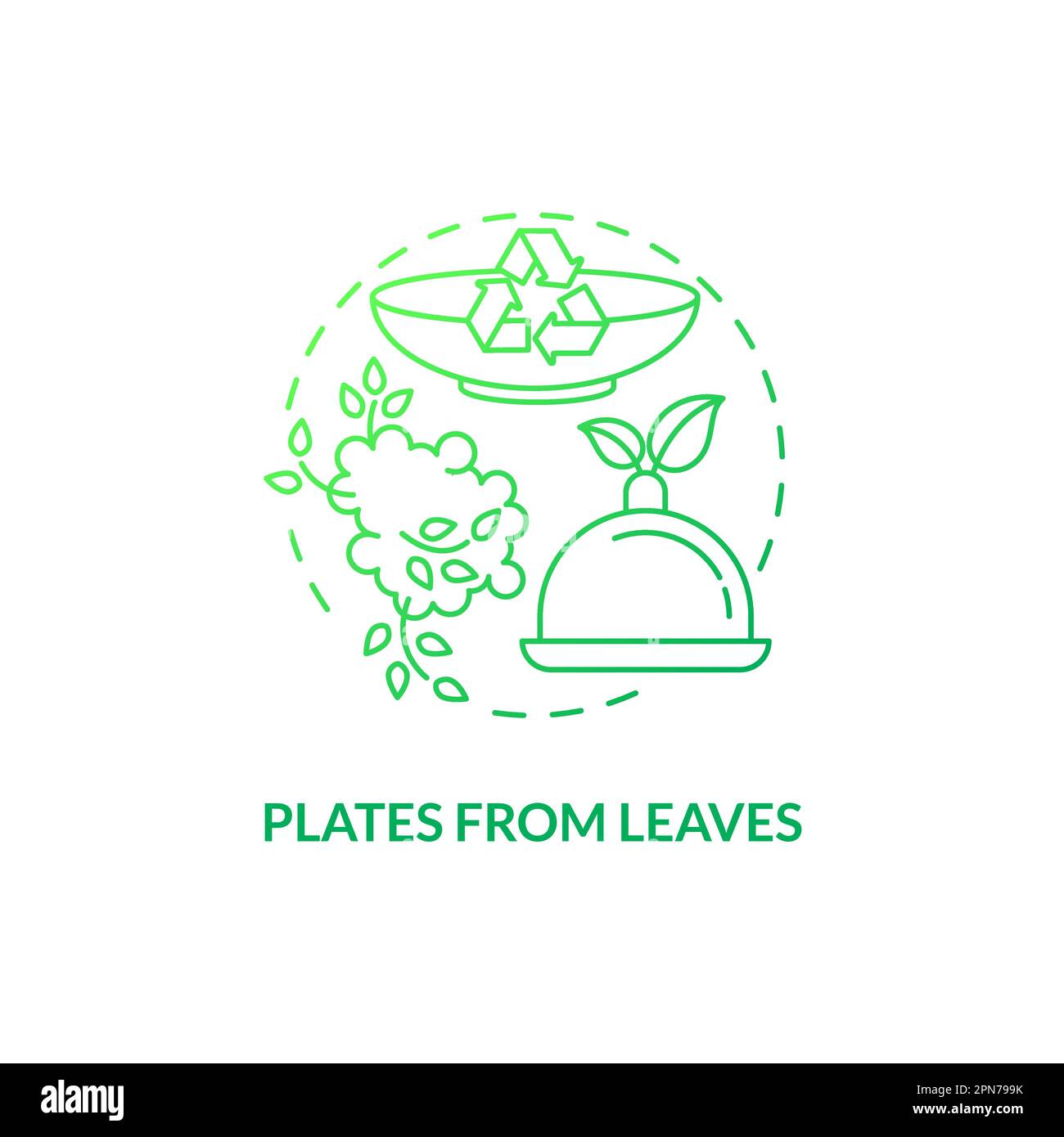 Plate food waste Stock Vector Images - Alamy