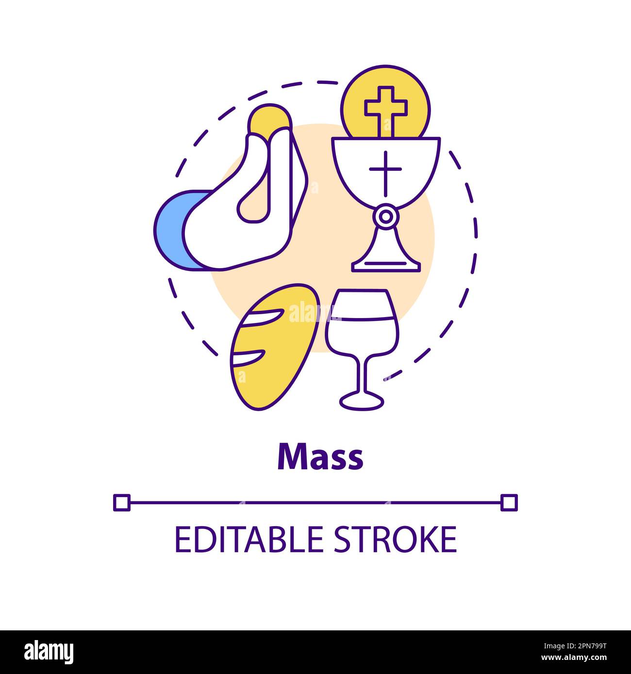 Mass catholic Cut Out Stock Images & Pictures - Alamy