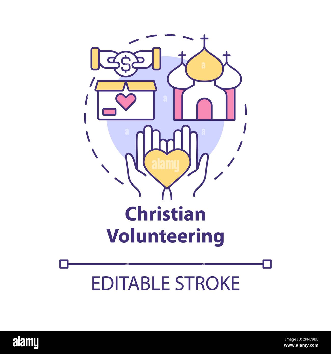 Christian charity Stock Vector Images - Alamy