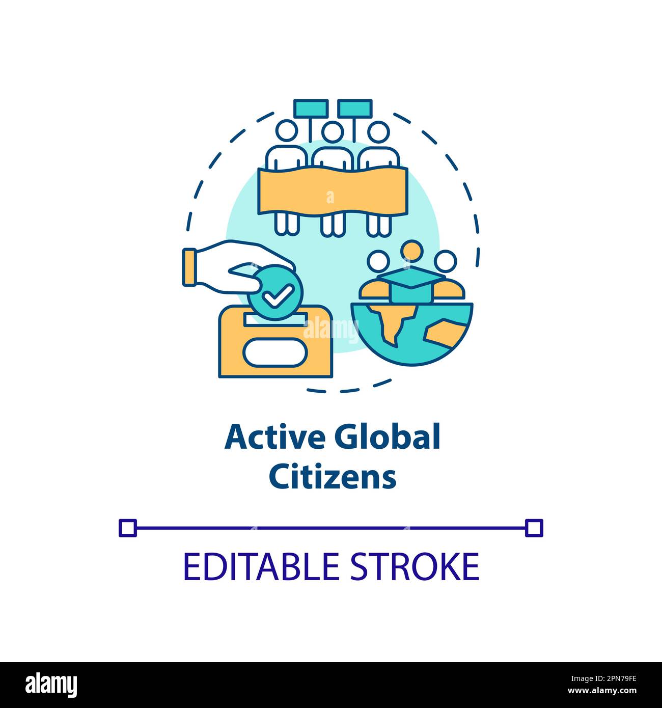 Inclusive citizenship Stock Vector Images - Alamy