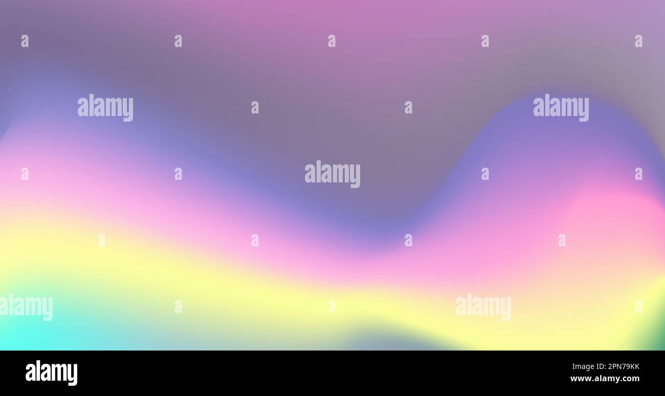 blue neon hologram dreamy background.Minimalist design consisting of a ...