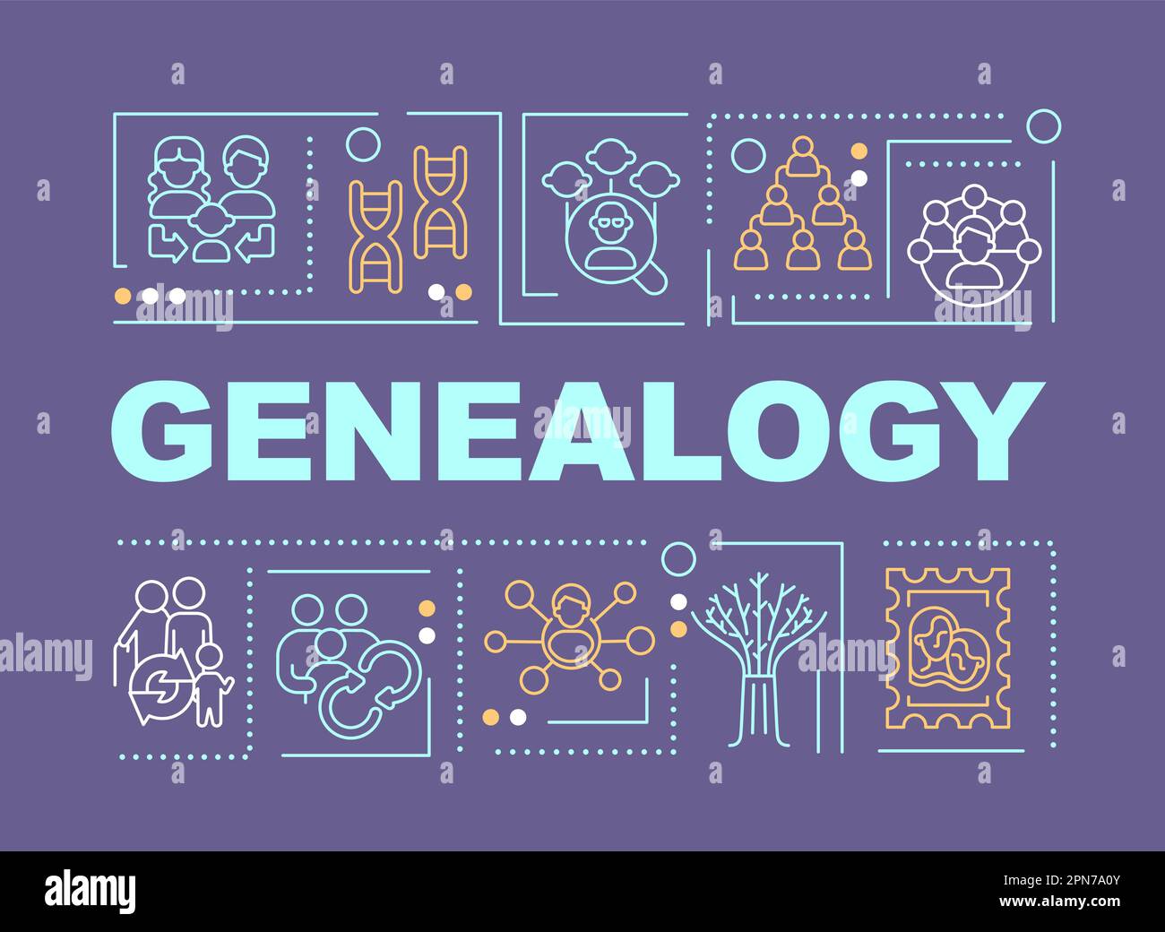 Family tree title page design hi-res stock photography and images - Alamy