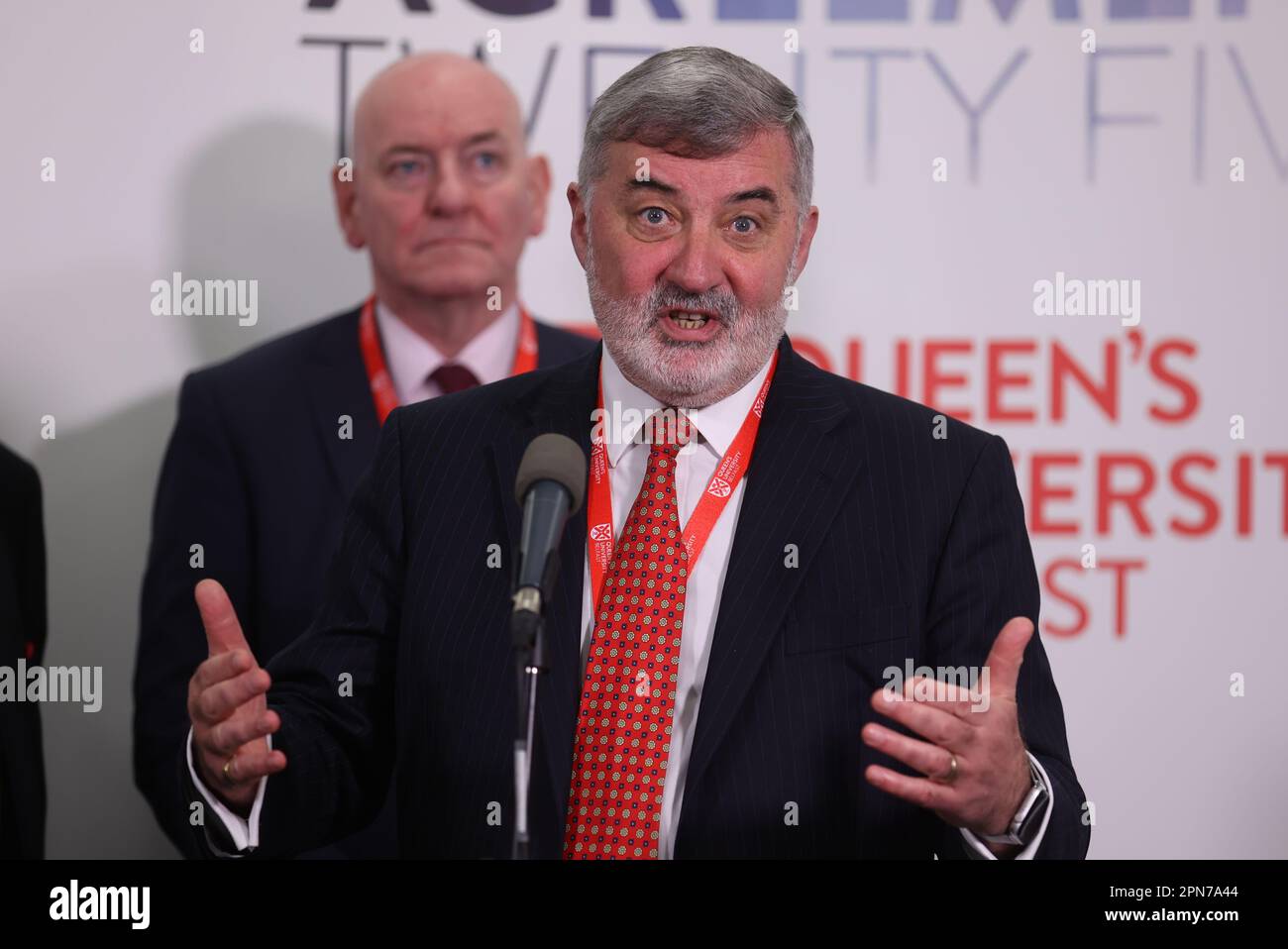 Lord Alderdice attending the three-day international conference at ...