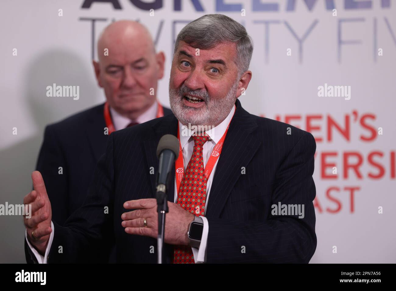 Lord Alderdice attending the three-day international conference at ...
