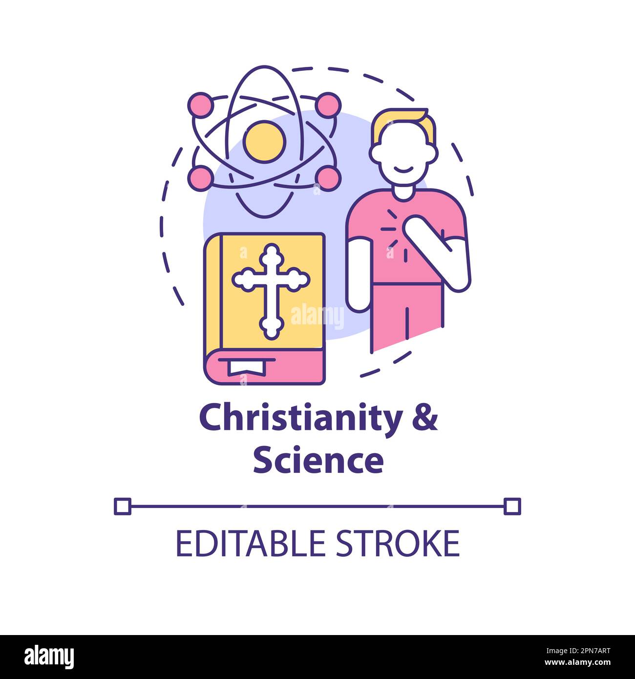 Science faith Cut Out Stock Images & Pictures - Alamy