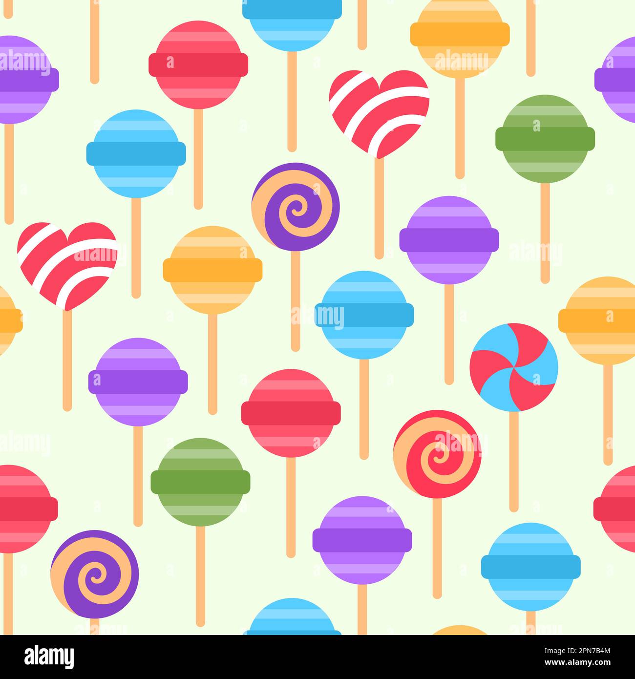 Lollypop pattern Stock Vector Images - Alamy