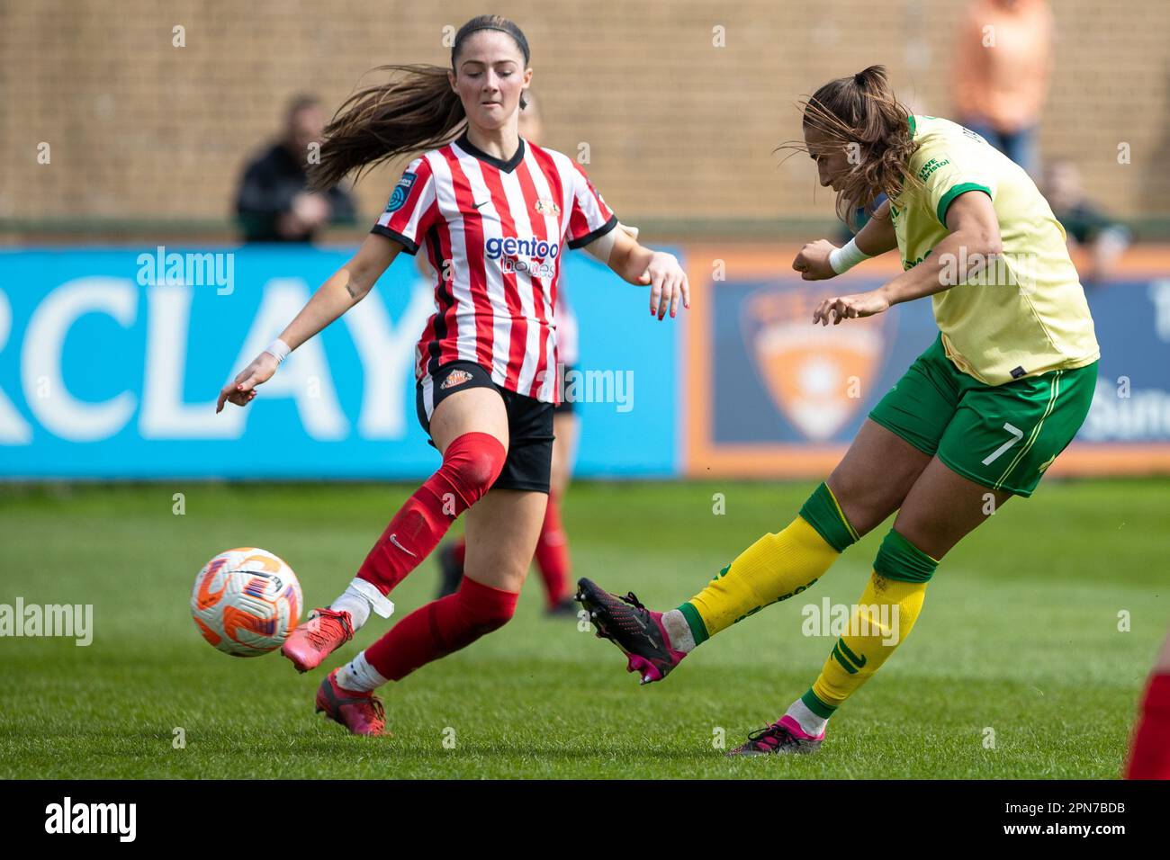16 April 2023. Abi Harrison. Barclays Women's Championship game between ...