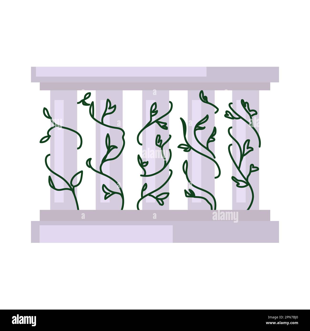 Horizontal Vine Clipart Greek