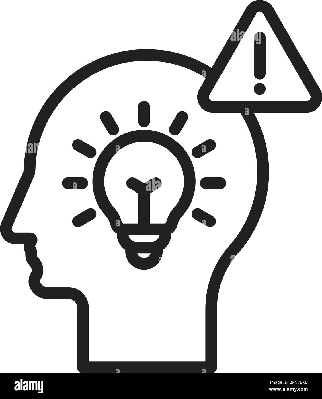 Bad Idea icon vector image. Suitable for mobile apps, web apps and print media Stock Vector ...