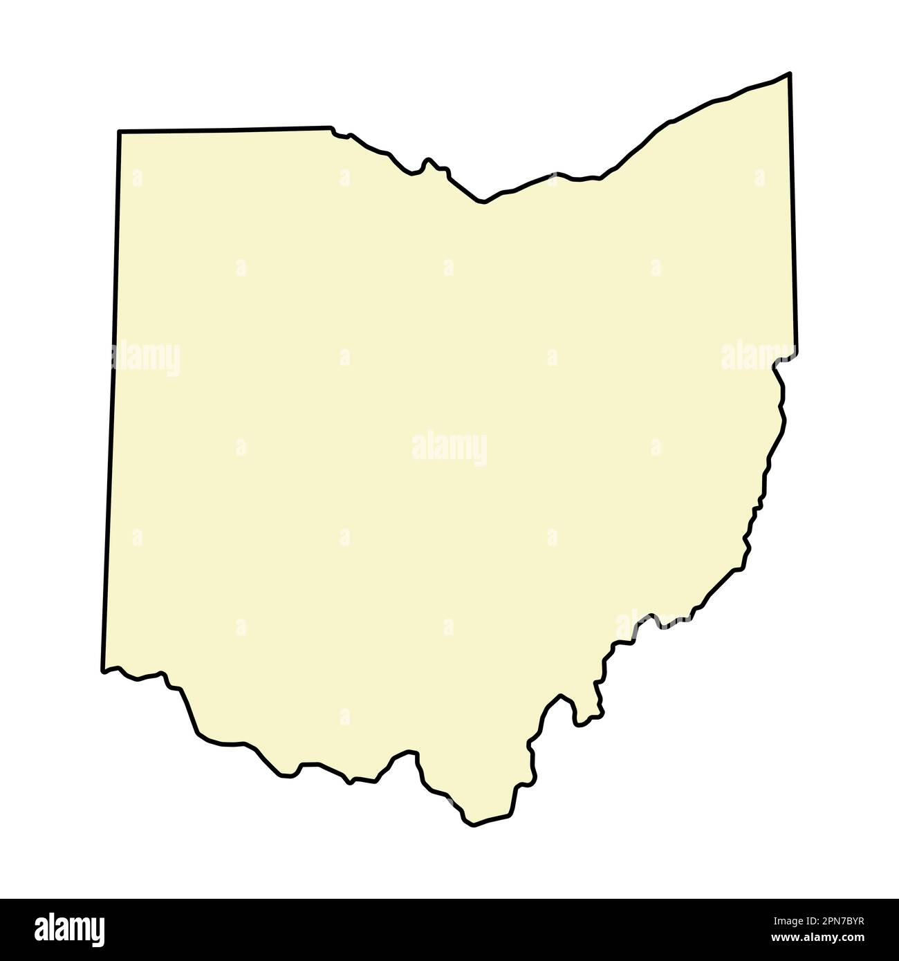 State Of Ohio Map