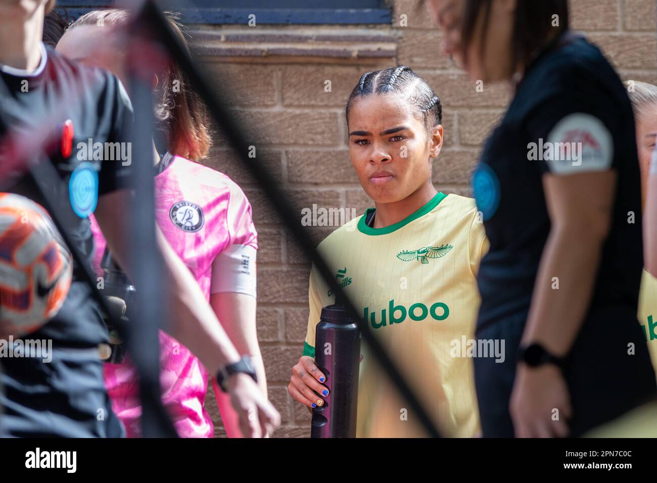 16 April 2023. Shania Hayles. Barclays Women's Championship game ...