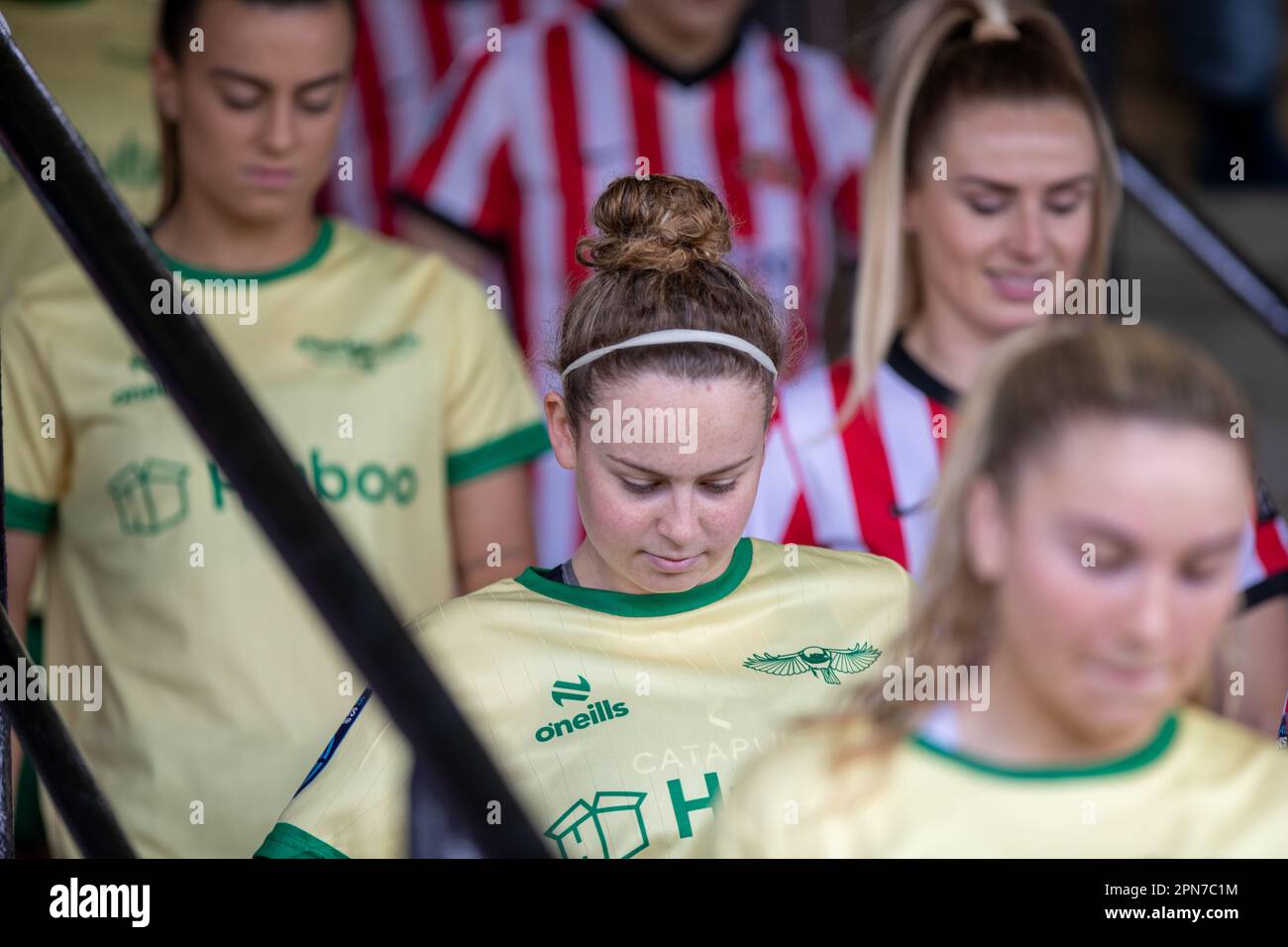 16 April 2023. Emily Syme. Barclays Women's Championship game between ...