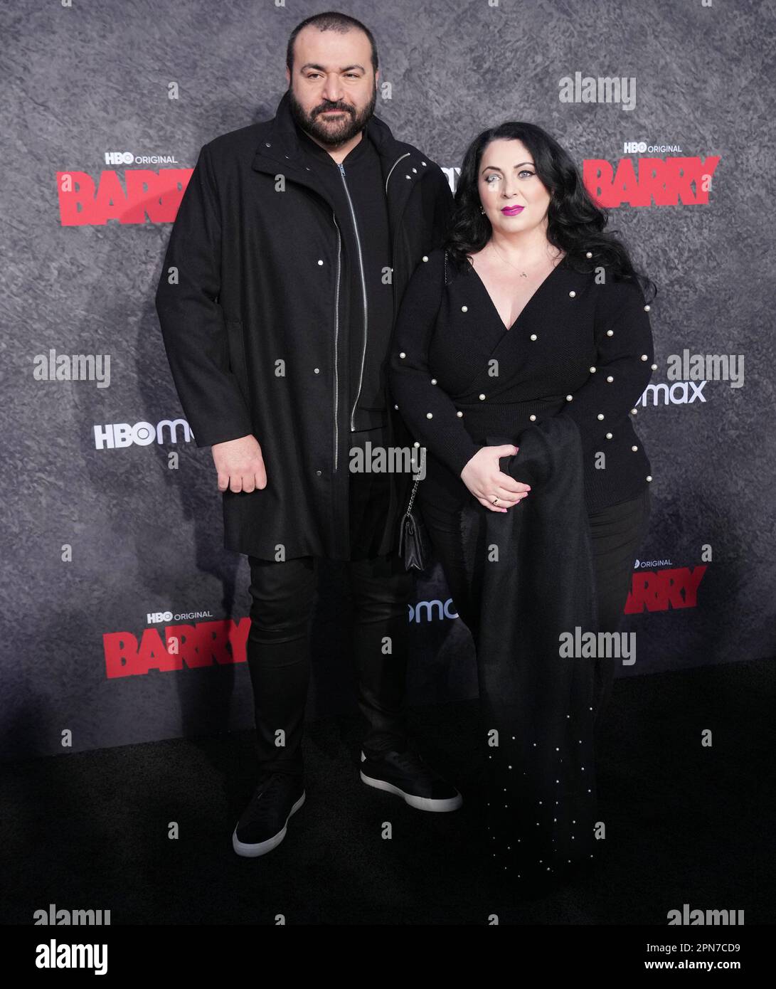 Los Angeles, USA. 16th Apr, 2023. (L-R) Nick Gracer and Karina Gracer ...
