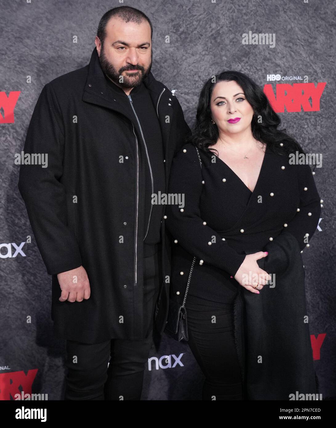 Los Angeles, USA. 16th Apr, 2023. (L-R) Nick Gracer and Karina Gracer ...