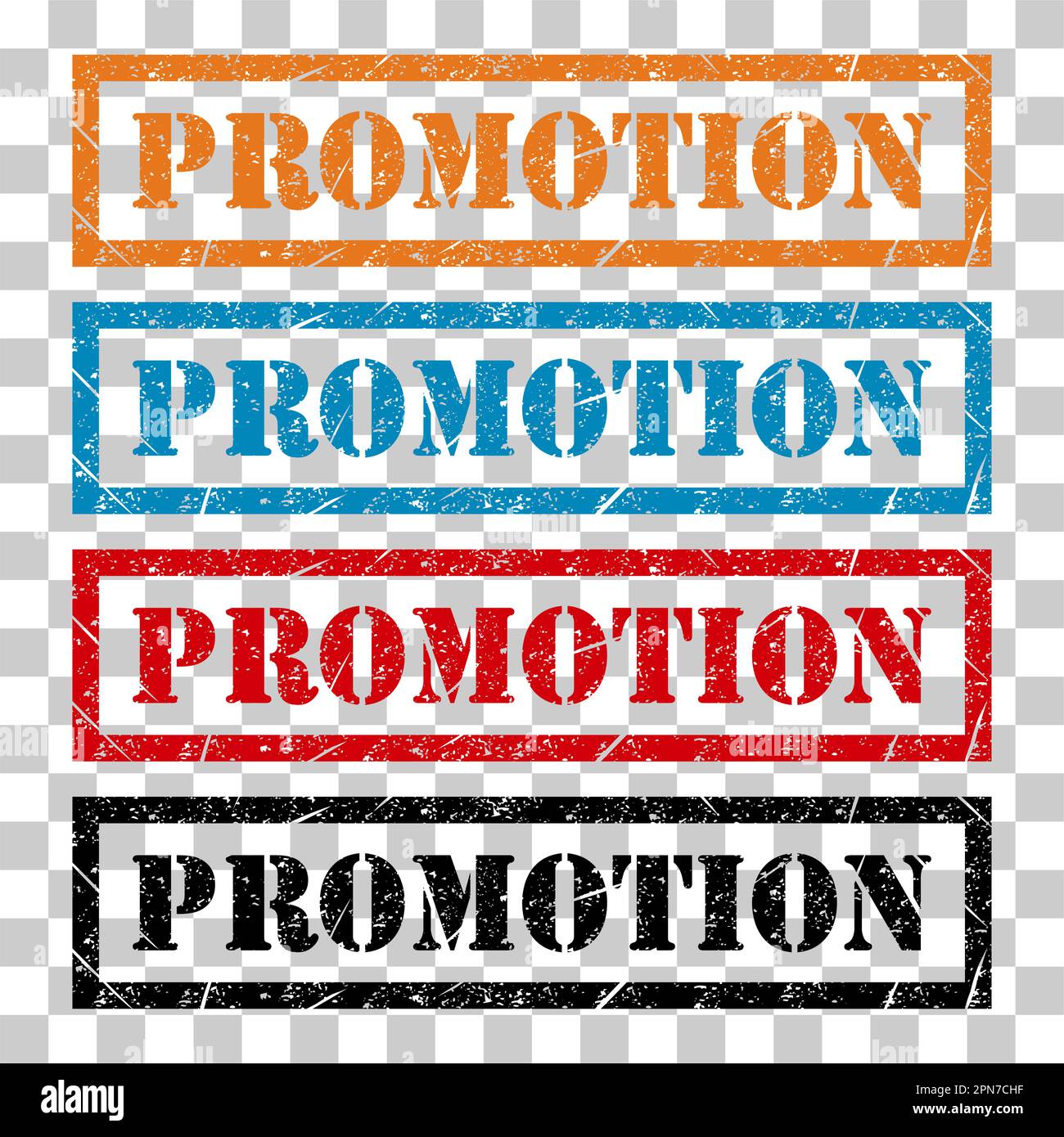 Set of Promotion stamp symbol, label sticker sign button, text banner ...