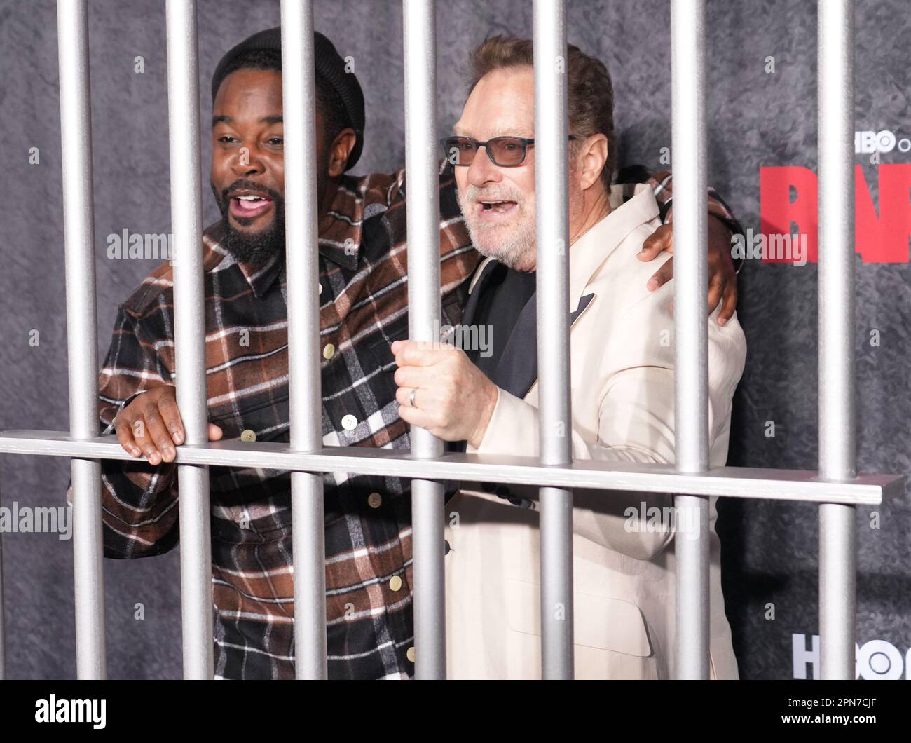 Los Angeles, USA. 16th Apr, 2023. (L-R) Tobie Windham and Stephen Root ...