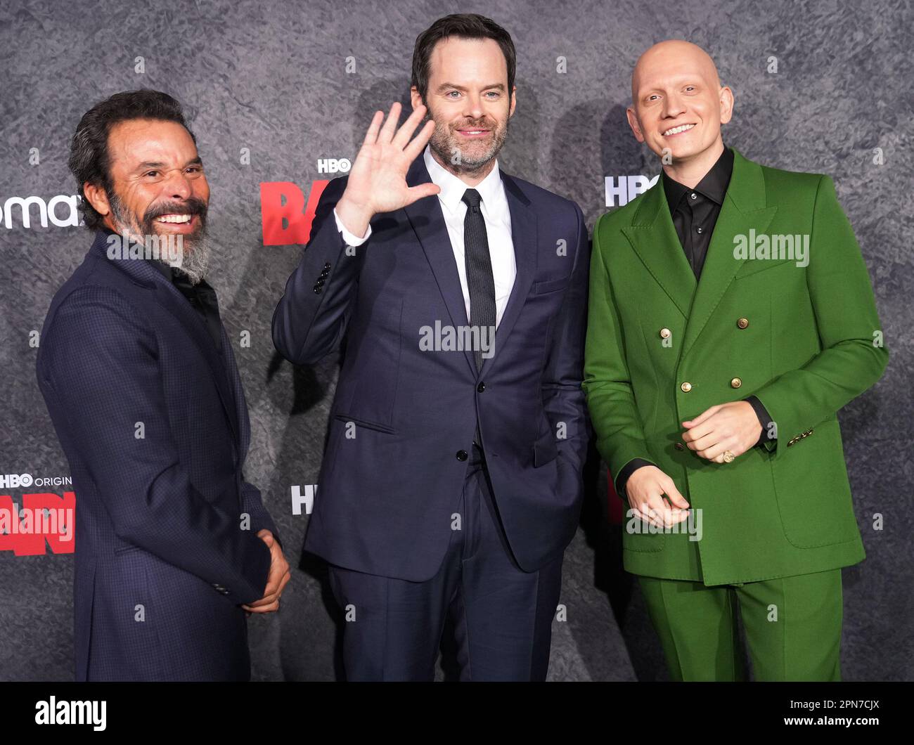 Los Angeles, USA. 16th Apr, 2023. (L-R) Michael Irby, Bill Hader and ...