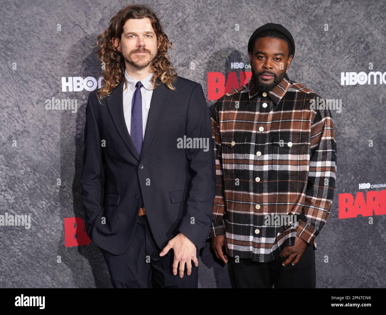 Los Angeles, USA. 16th Apr, 2023. (L-R) Andre Hyland and Tobie Windham ...