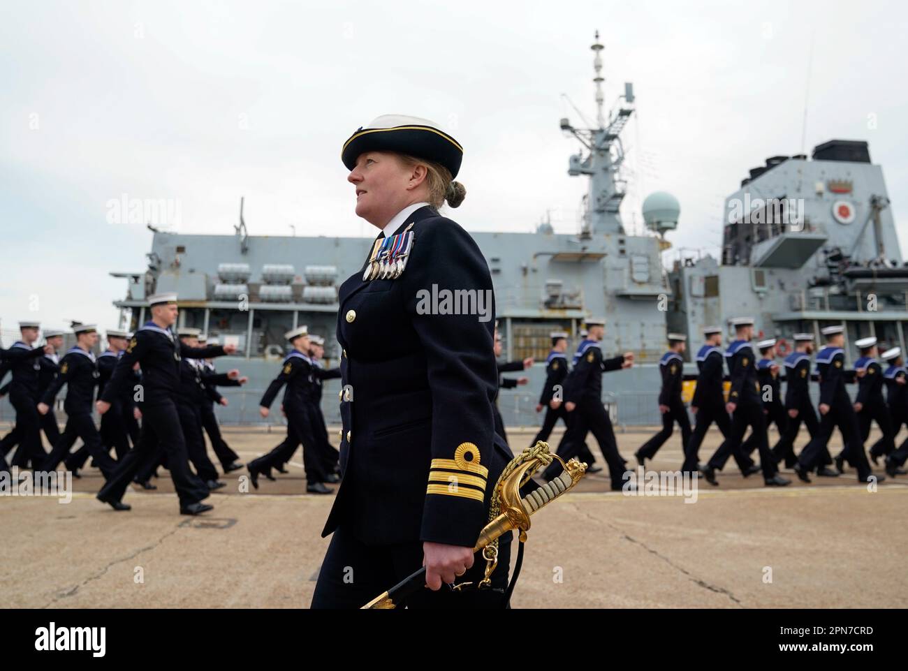 Commanding officer hms montrose hi-res stock photography and images - Alamy