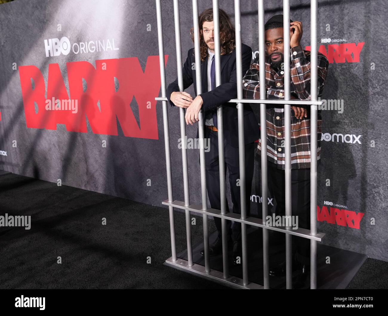 Los Angeles, USA. 16th Apr, 2023. (L-R) Andre Hyland and Tobie Windham ...