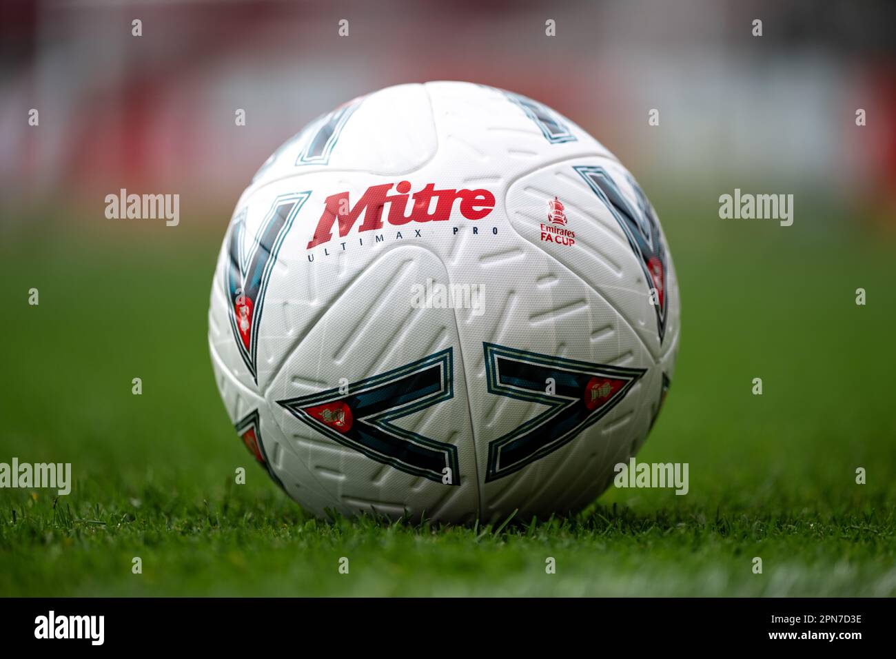 Mitre Pro Delta FA Cup Ball Stock Photo - Alamy
