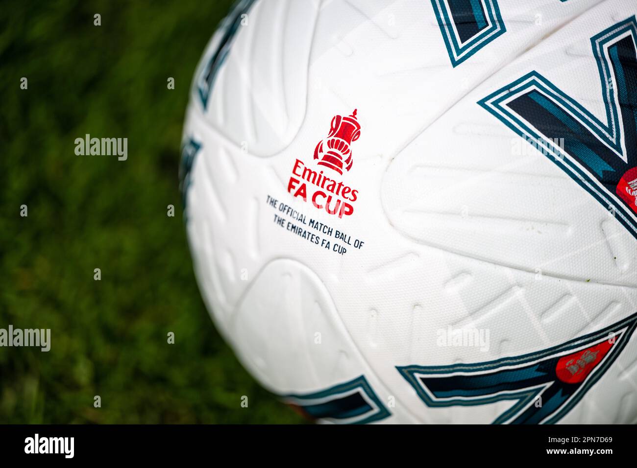 Mitre Pro Delta FA Cup Ball Stock Photo - Alamy