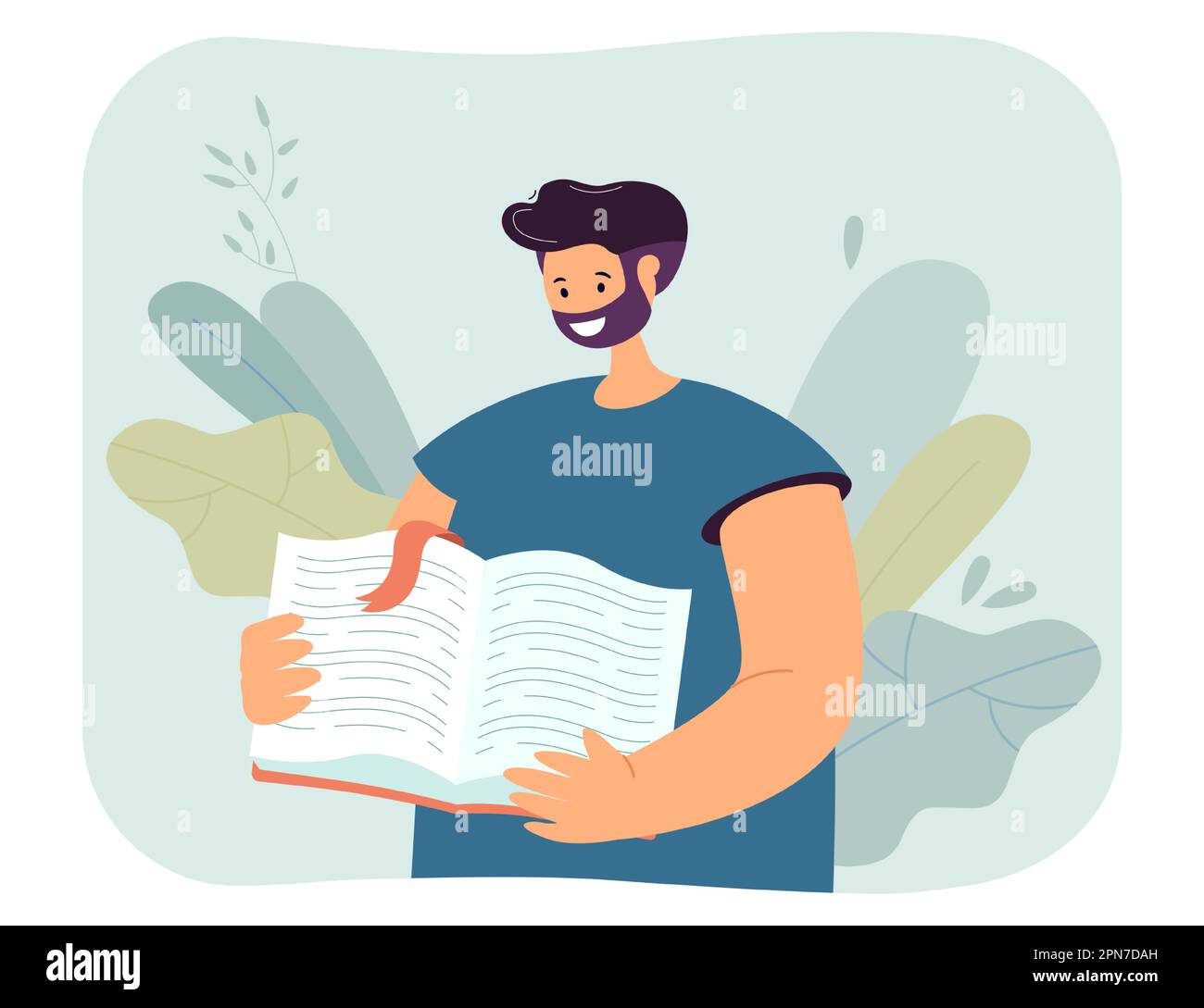Happy student exam paper Stock Vector Images - Alamy