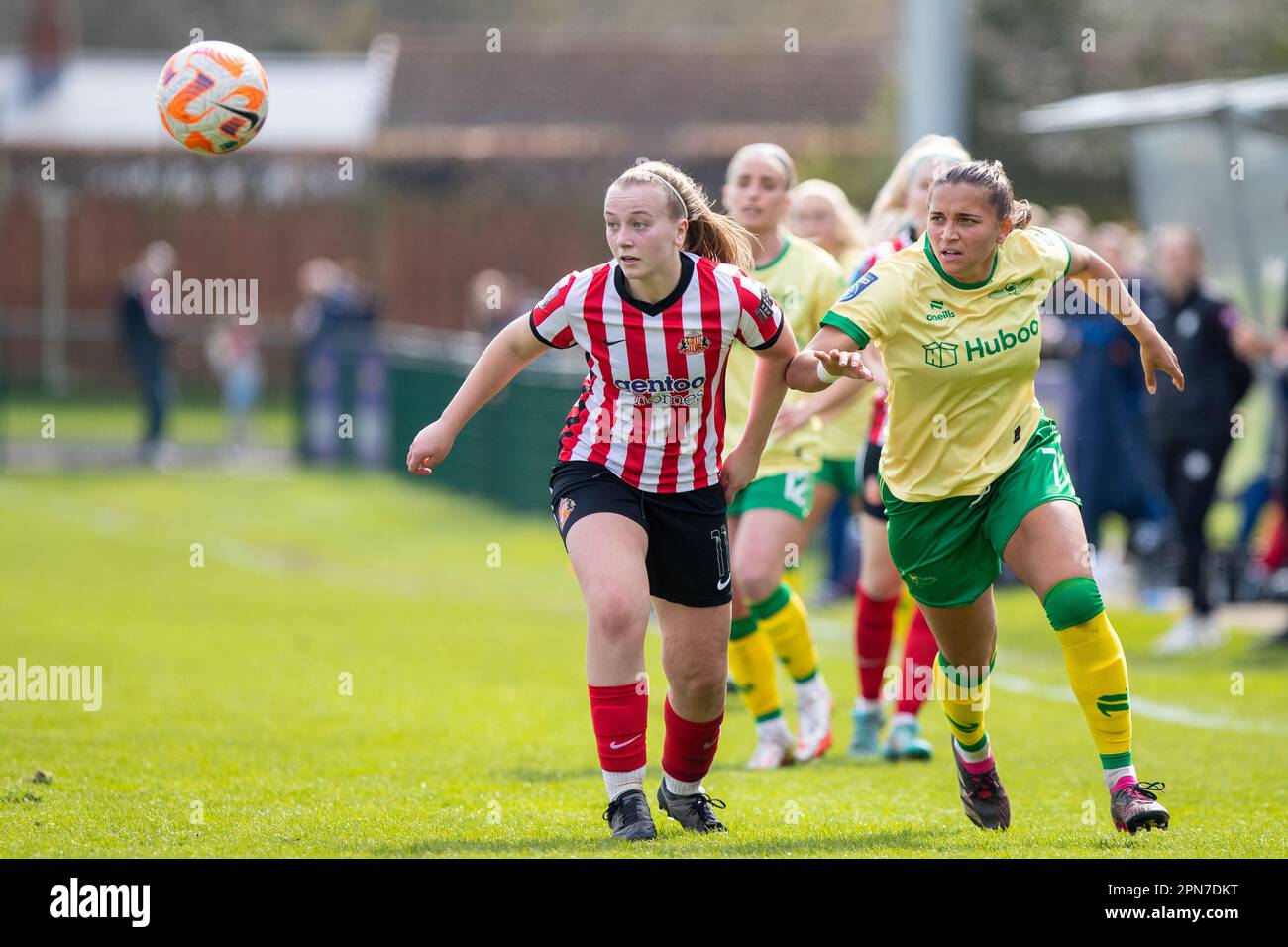 16 April 2023. Abi Harrison. Barclays Women's Championship game between ...