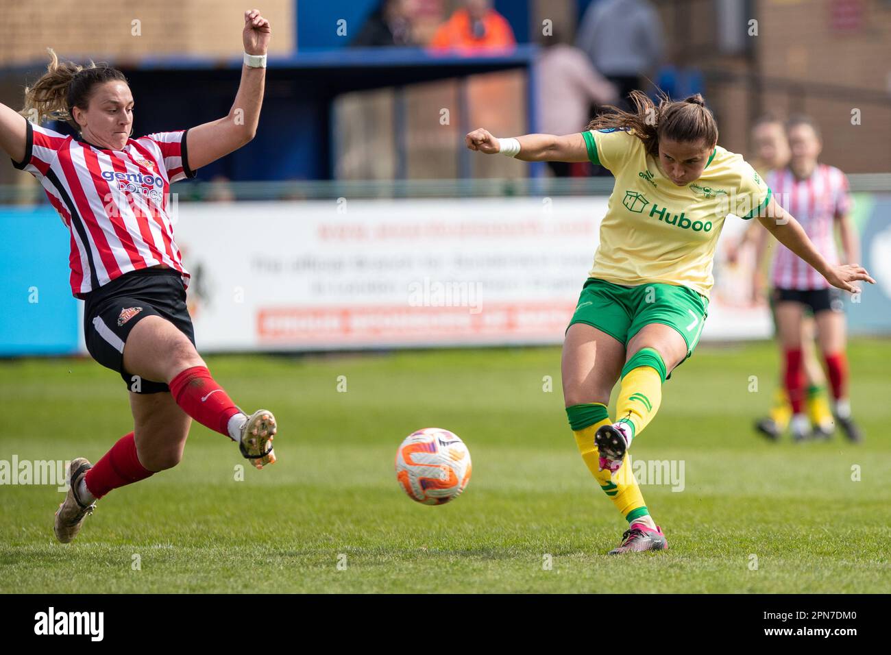 16 April 2023. Abi Harrison. Barclays Women's Championship game between ...