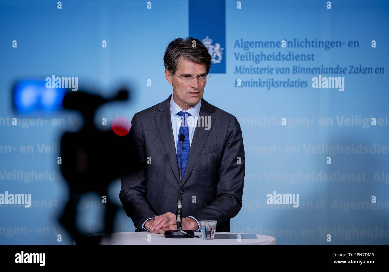 ZOETERMEER - Erik Akerboom, director general of the General ...