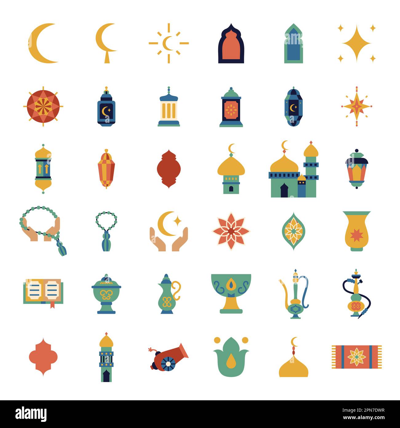 Arabic objects Stock Vector Images - Alamy