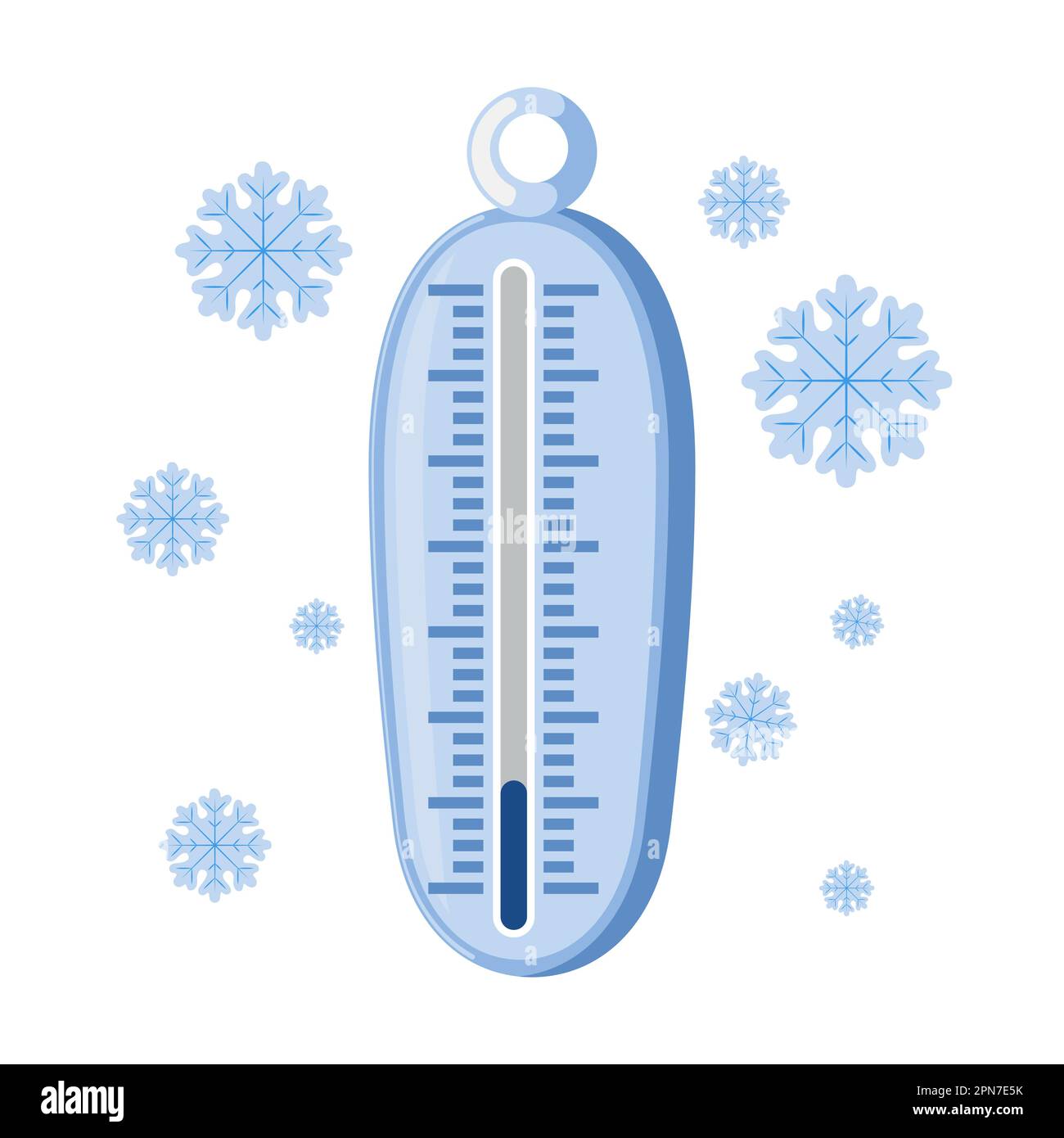 Ice cold thermometer in Cut Out Stock Images & Pictures - Alamy