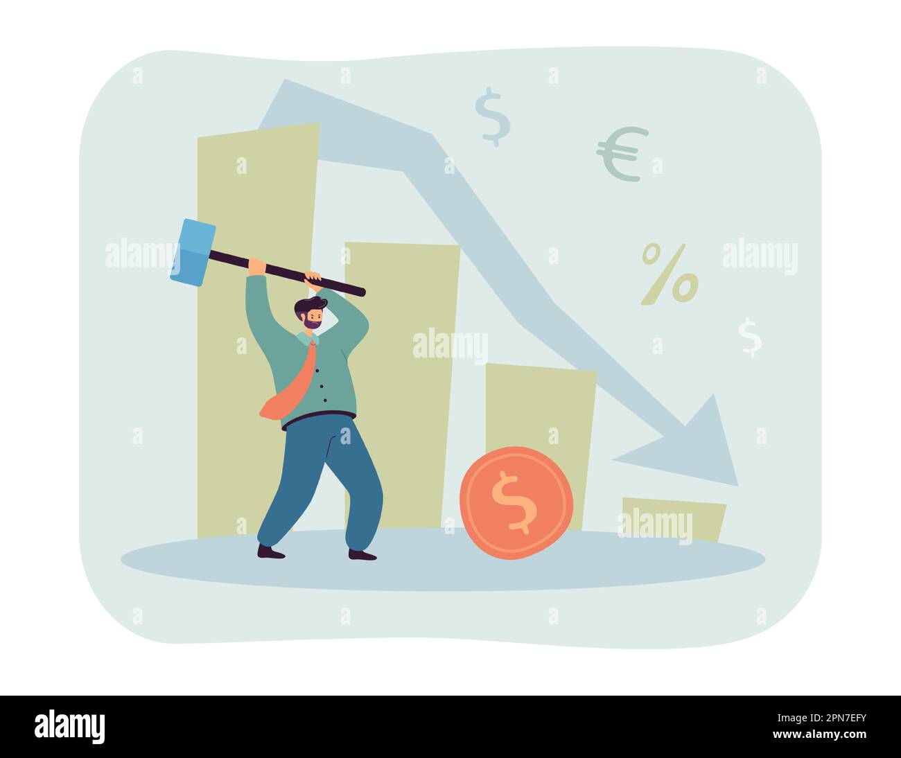 Tiny hammer Stock Vector Images - Alamy