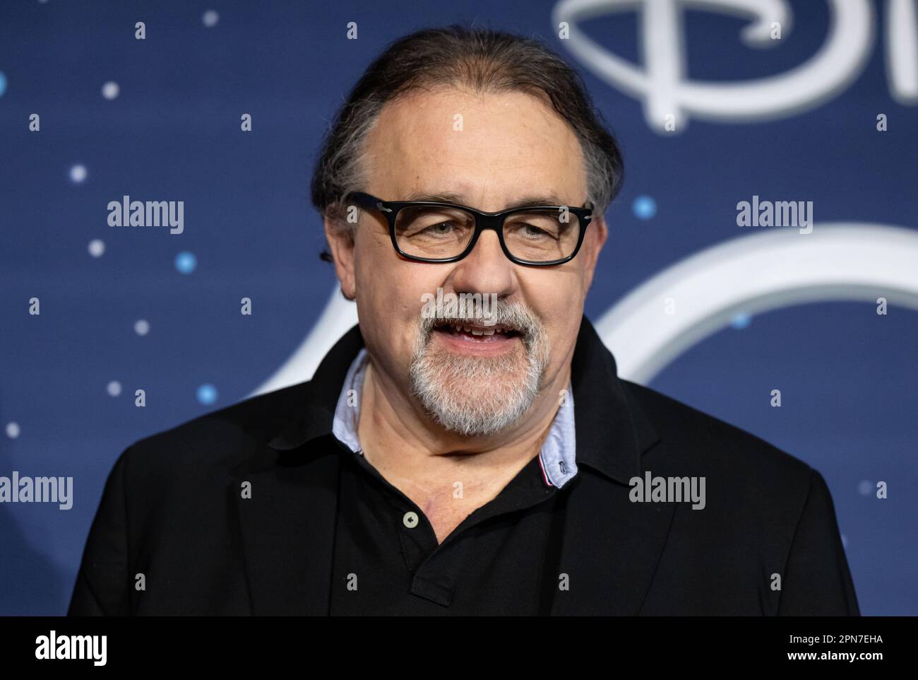 Munich, Germany. 17th Apr, 2023. Don Hahn, film producer, takes part in ...