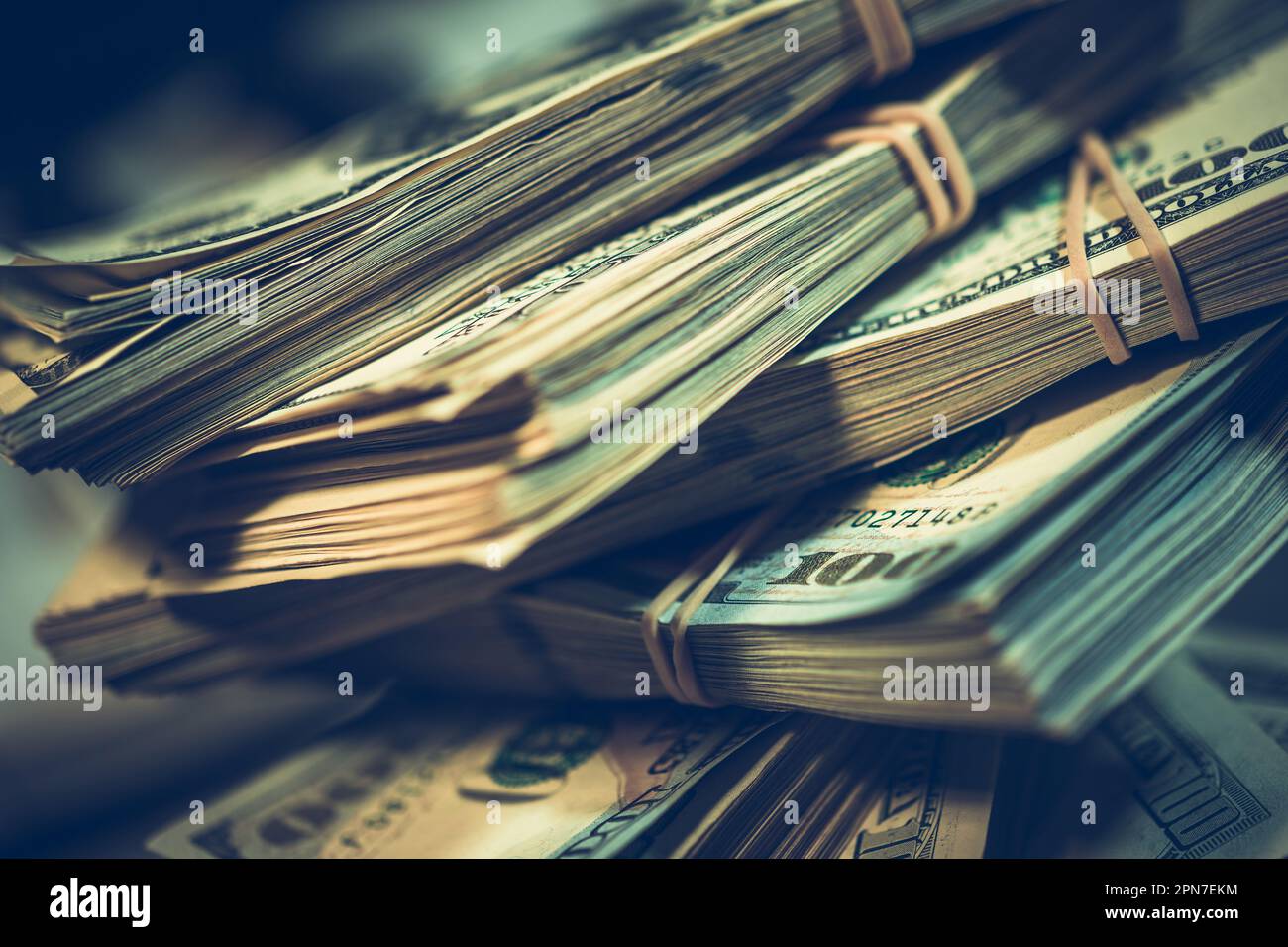 Bundles of one dollar bills hi-res stock photography and images - Alamy