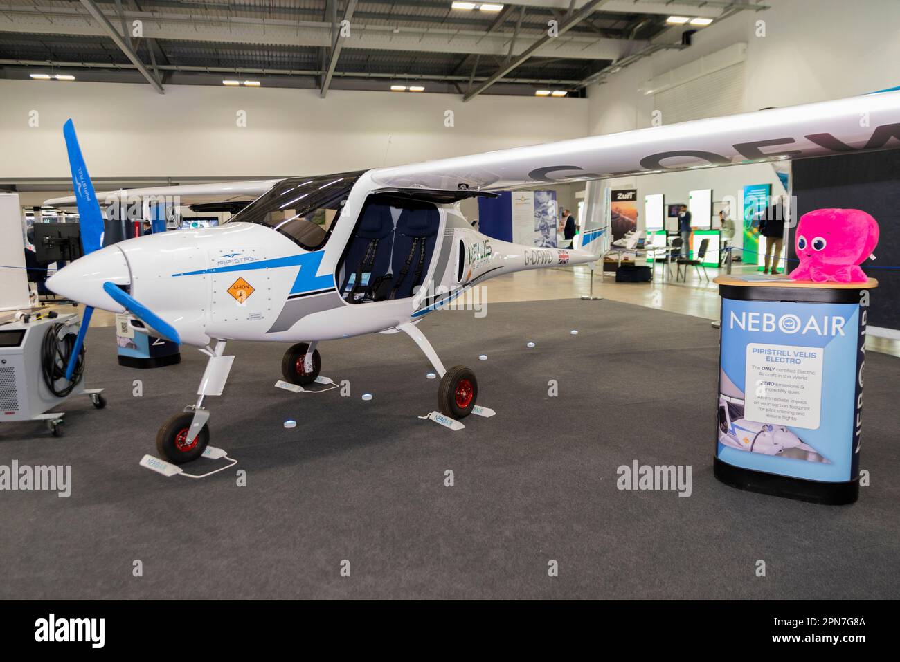 Farnborough Airport, Hampshire, UK. 17th Apr, 2023. Aerospace industry ...