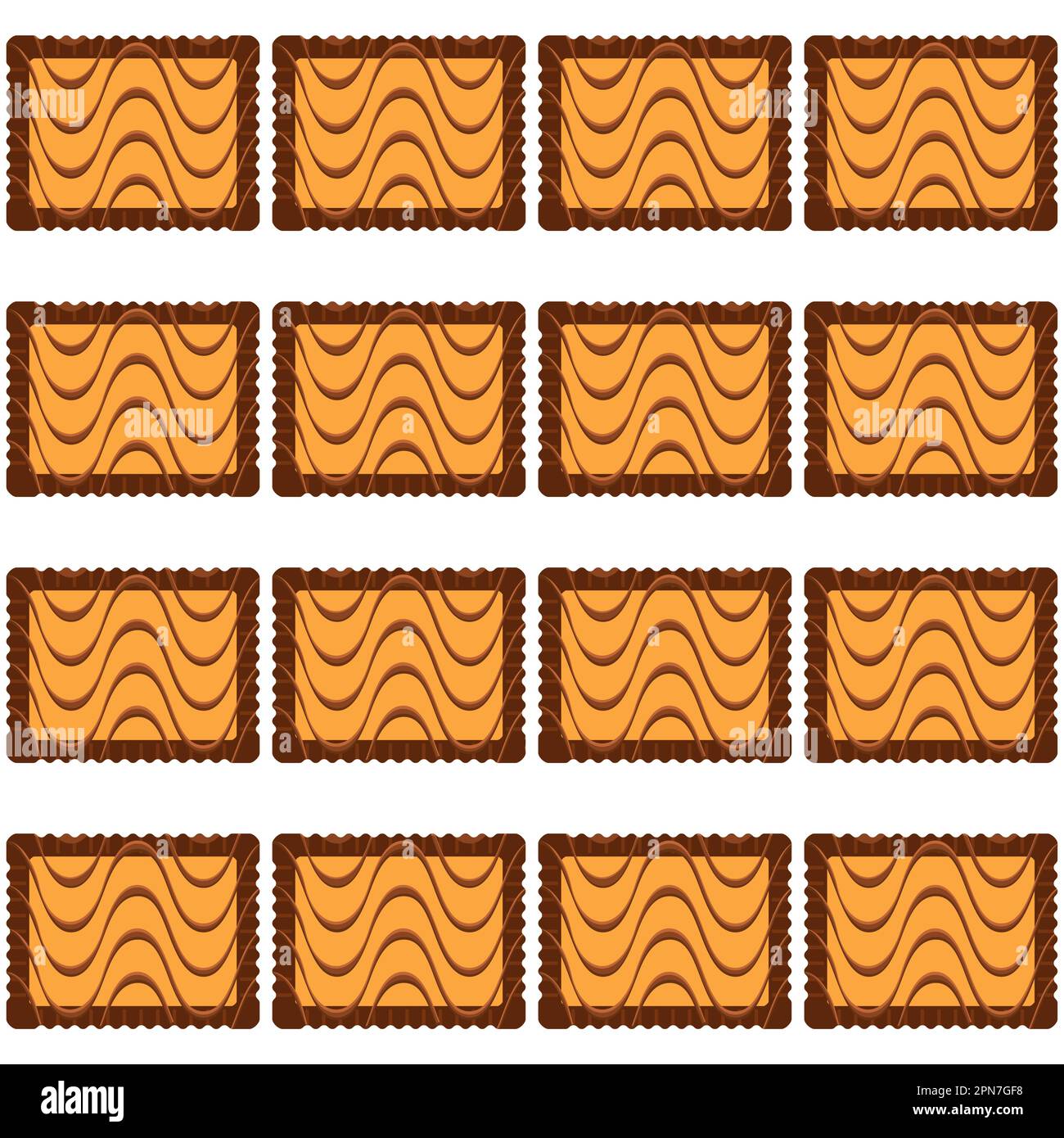 Pattern homemade cookie different taste in pastry biscuit, pattern ...